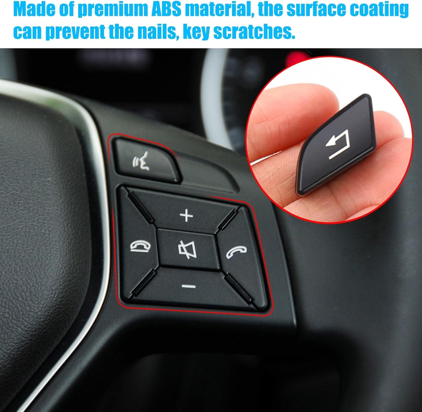 For Mercedes Steering Wheel Buttons A, B, C, E Classes | Jaronx