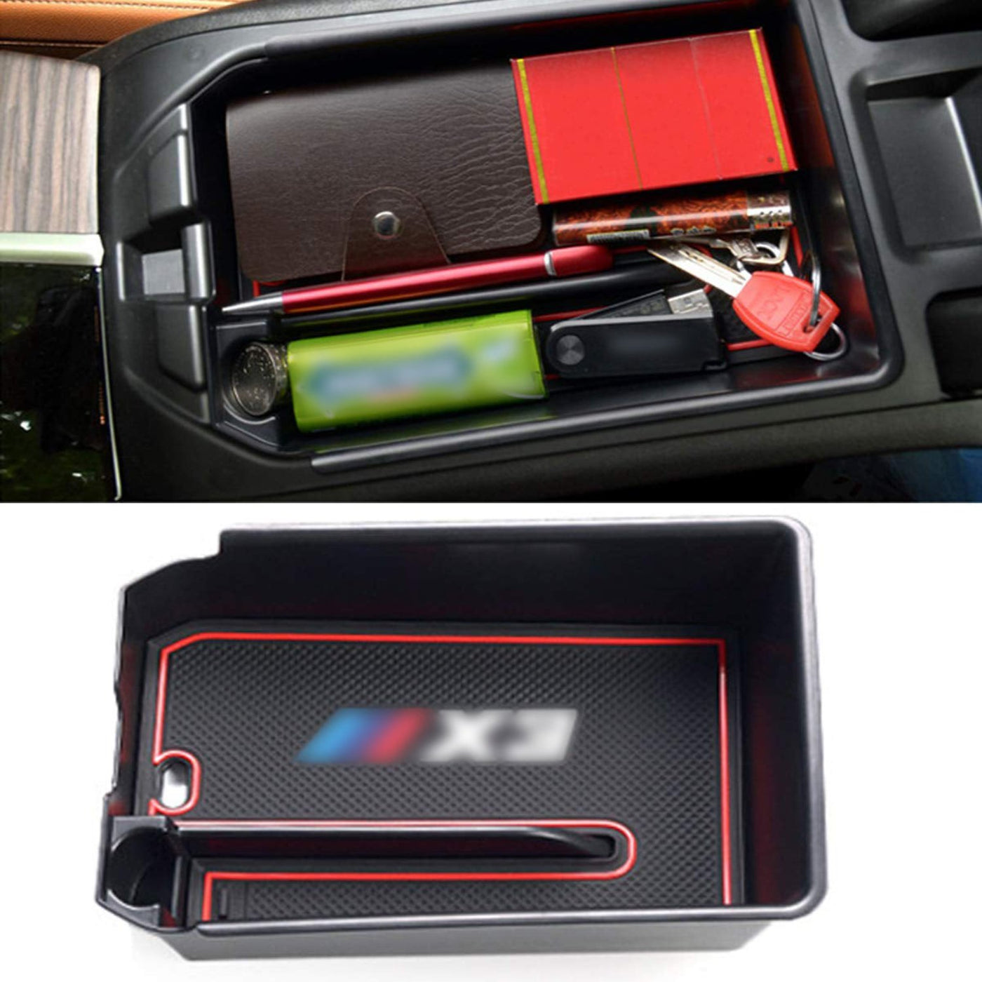 For BMW X3/X4 Center Console Organizer-Center Console Sub Box | Jaronx