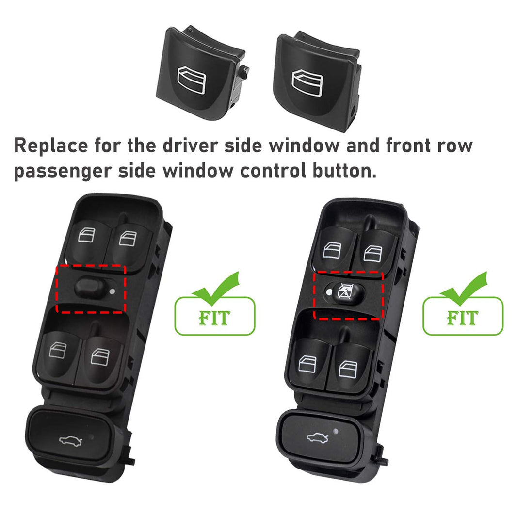 For Mercedes Benz C-Class Power Window Switch-2PCS | Jaronx