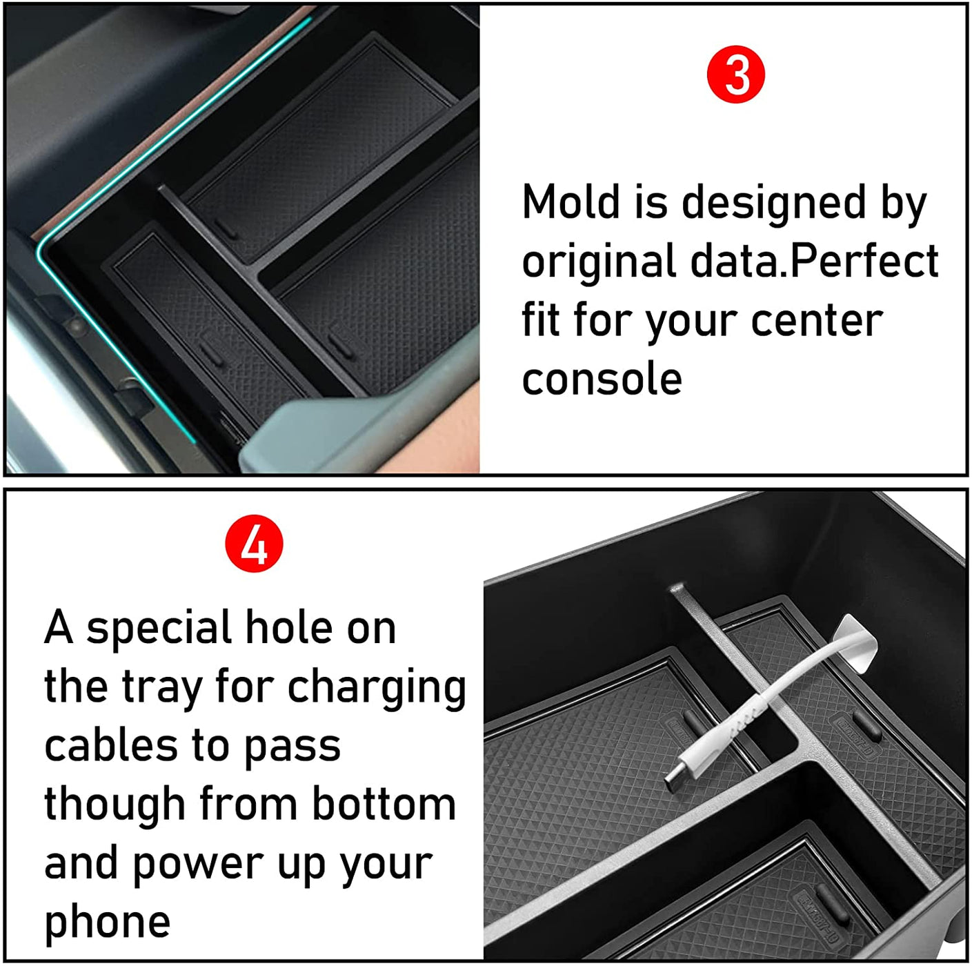 For BMW X5/X6 Center Console Organizer-Center Console Sub Box | Jaronx
