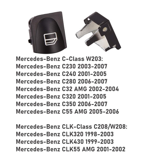 For Mercedes Benz C-Class Power Window Switch-2PCS | Jaronx