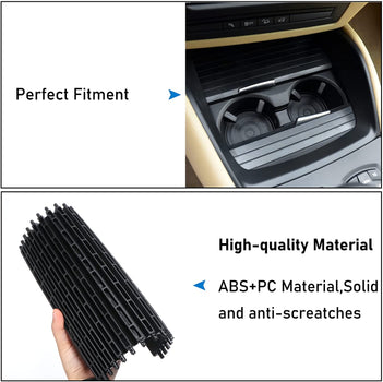 For BMW X5/X6 Cup Holder Sliding Cover | Jaronx